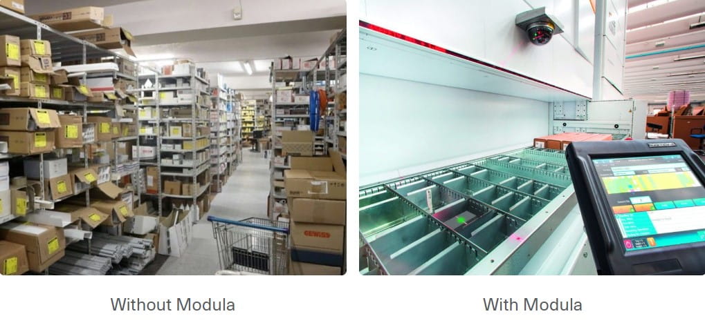 Modula Vertical Storage Solutions
