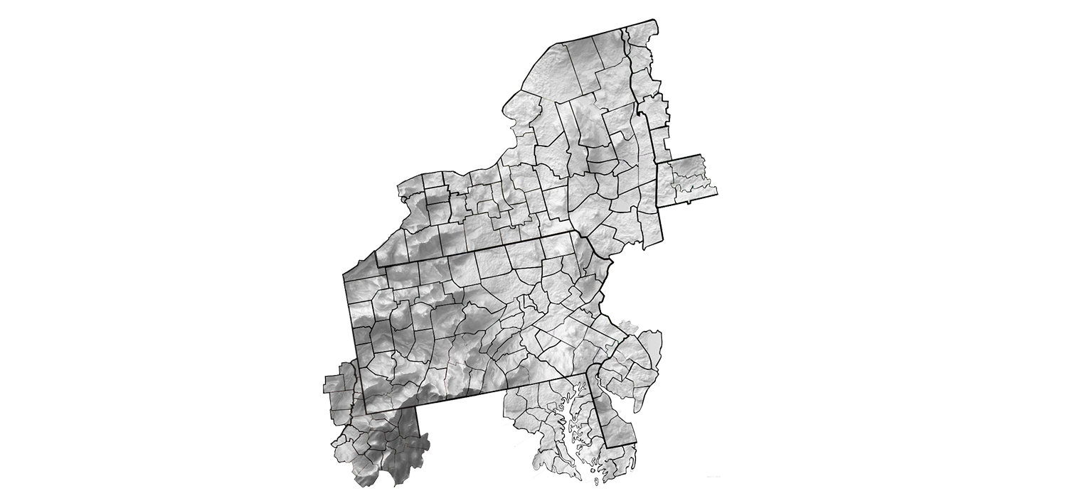 Pengate Territory | Material Handling Services | Raymond Coverage Area