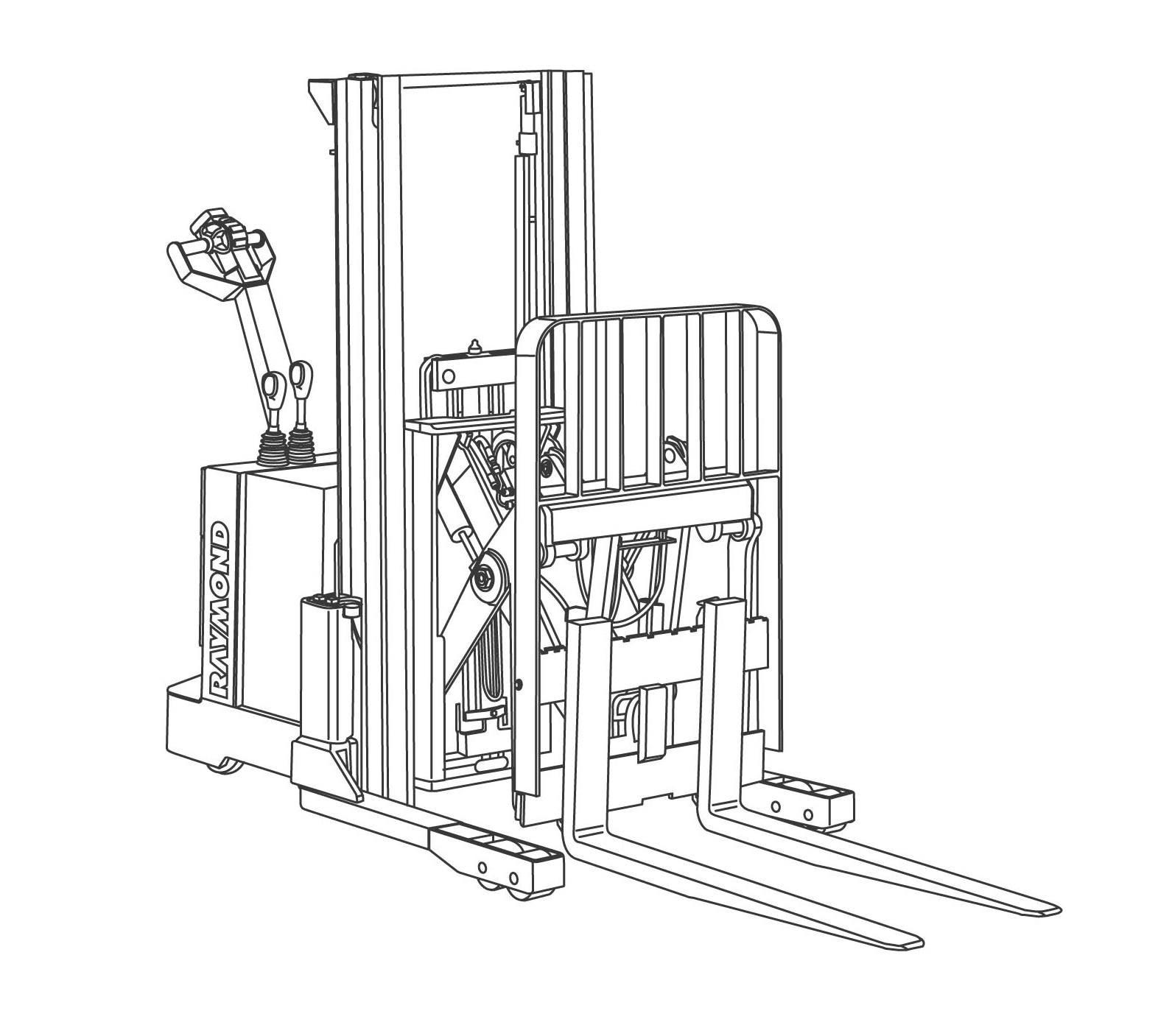 RRS Pallet Stacker | Pallet Lifter | Walkie Behind Forklifts